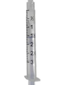 Jeringa para gasometría 3ml(3cc) con aguja de 23g x 25mm(1”), CON ...